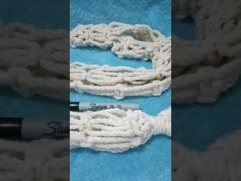 Macrame Cotton rope Plant Hanger Indoor / Outdoor Home decor