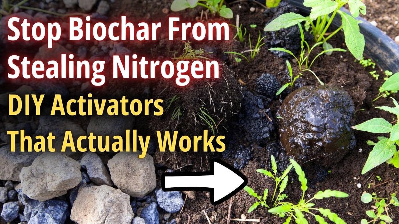 Activate Your Biochar With This 2-Ingredient Hack (Soil Microbes Go CRAZY)