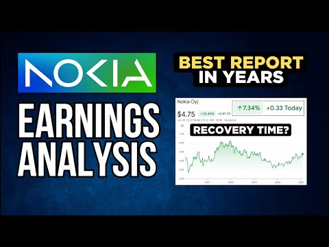Nokia's Best Report in Years! Recovery Time? $NOK Stock