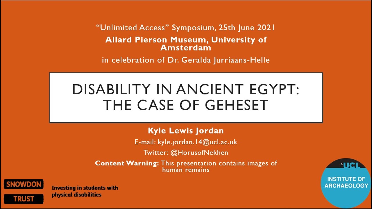 God is his potter’: Disability and Bodily Difference in Pharaoh’s Court ...
