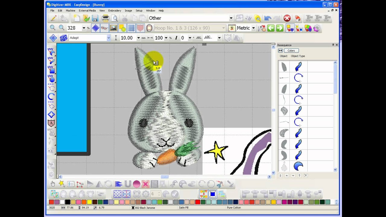 Digitizer MBX  Tutorial - Measuring Tape