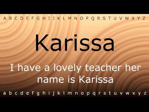 How to pronounce 'Karissa' with Zira.mp4