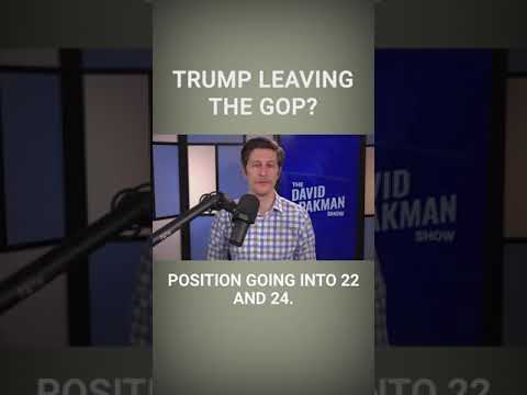 Trump Leaving the GOP? #shorts