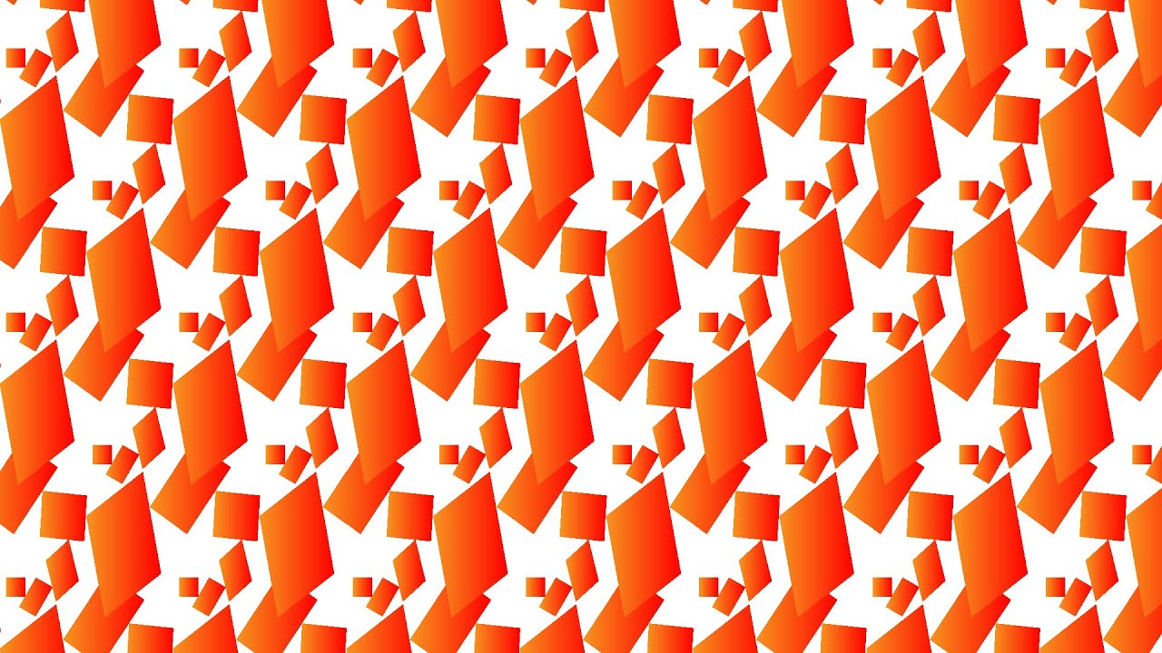 Orange Background Pattern Design | Adobe Illustrator