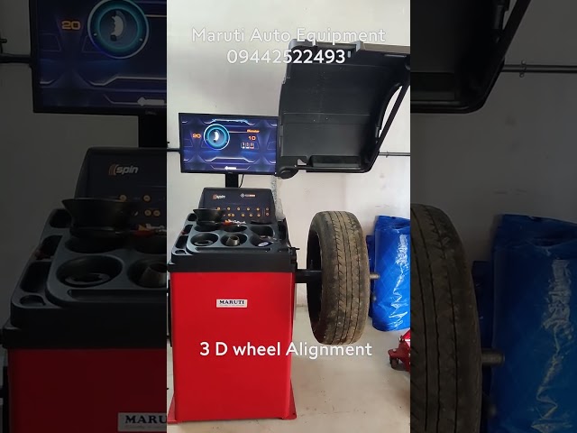 Wheel Alignment Machine - Manatec 3D Wheel Alignment Machine ...