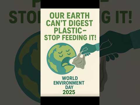 Poster ideas for World Environment Day 2025 with New Slogans | Posters for end plastic pollution