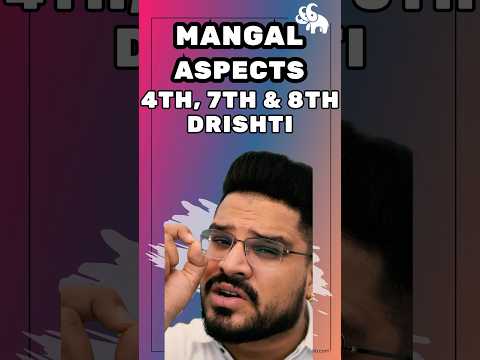 Aspects of Mars: 4th, 7th and 8th Drishti of Mangal in Astrology