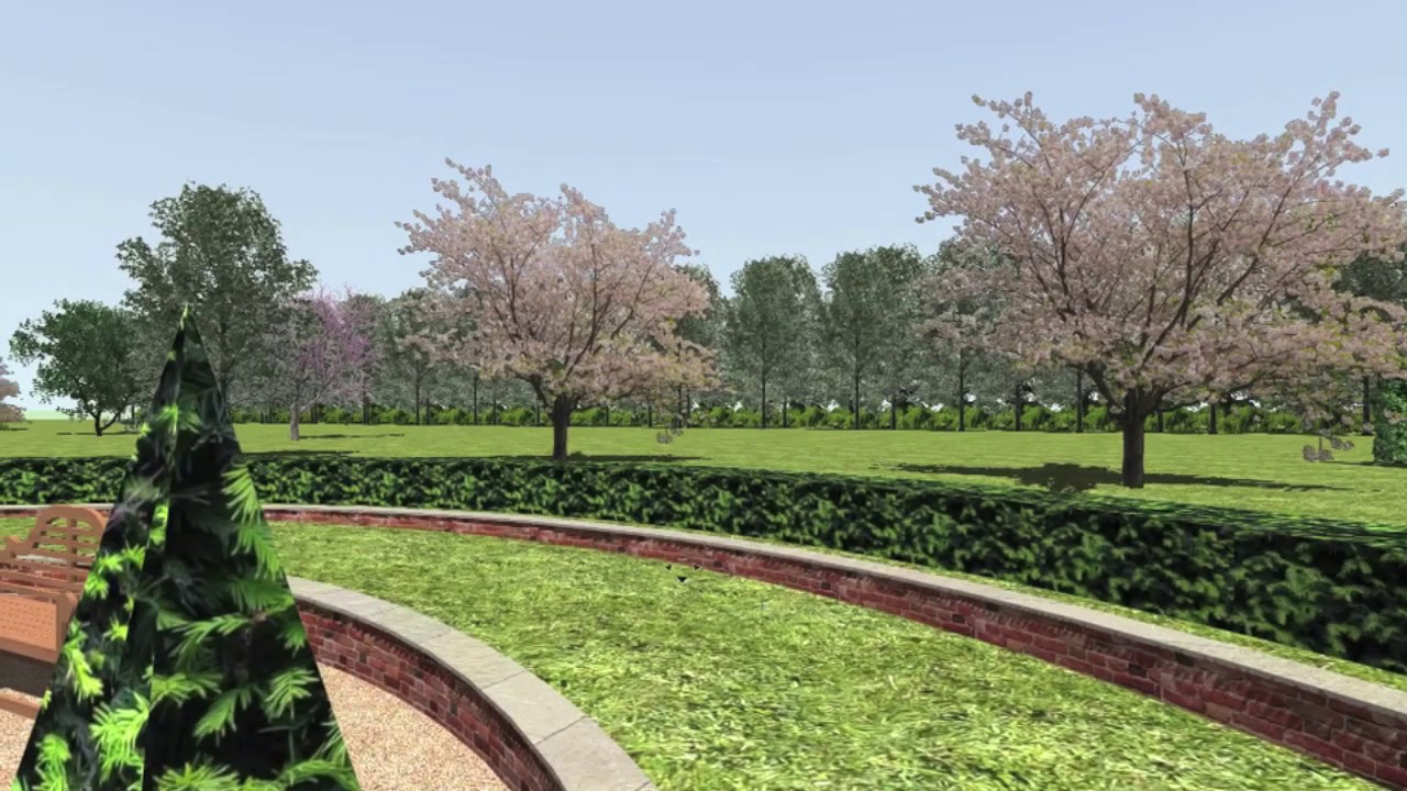3D Garden Design Walkthrough www.applewhitegardendesign.co.uk