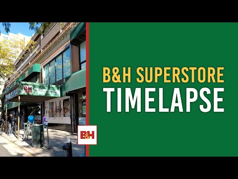 B&H SuperStore Timelapse #Shorts