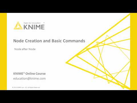 How to Create, Configure, Reset, Execute a Node