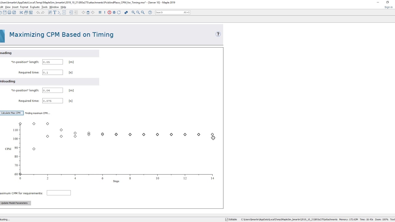 Advanced Analysis with MapleSim