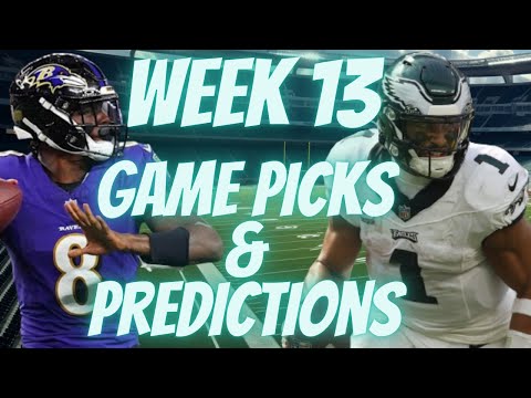 NFL Week 13 Predictions and Picks 2024: ESPN Pick'em Week 13