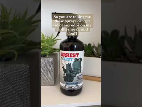 How to instantly get rid of odors from clothes, uniforms, gear, K9s, harnesses, boots, and MORE!