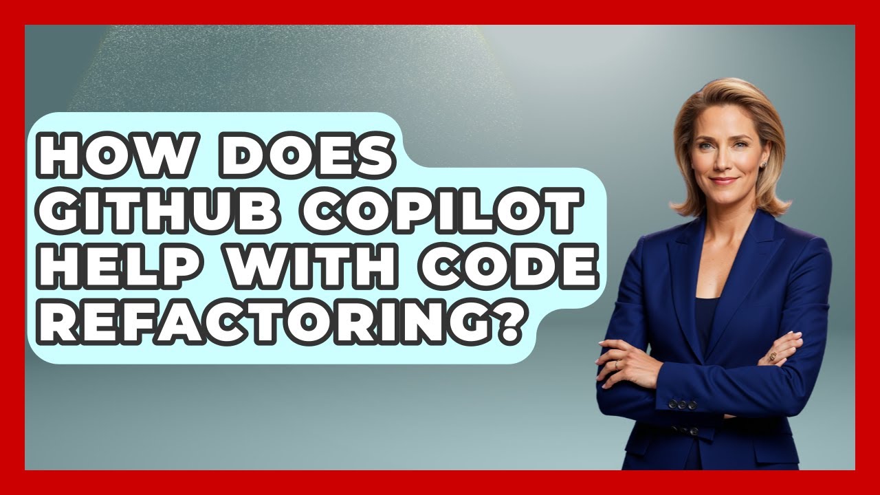 How Does GitHub Copilot Help With Code Refactoring? - Learning To Code With AI