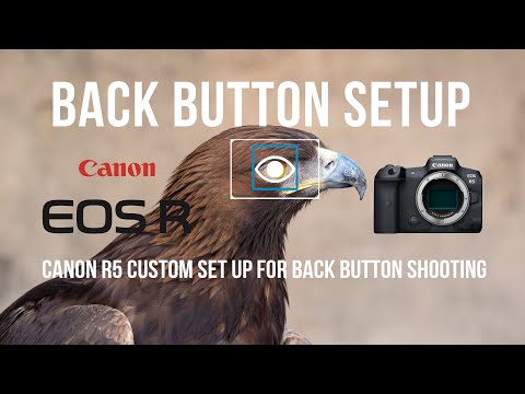 Canon R5: Back button autofocus custom setup (4147C002)