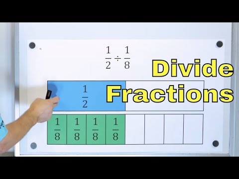 Understand Fraction Division w/ Pictures and Models - [6-2-11]