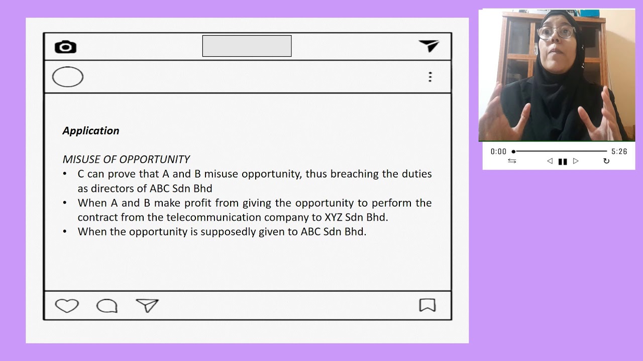 LAW 485 Tutorial Question 18