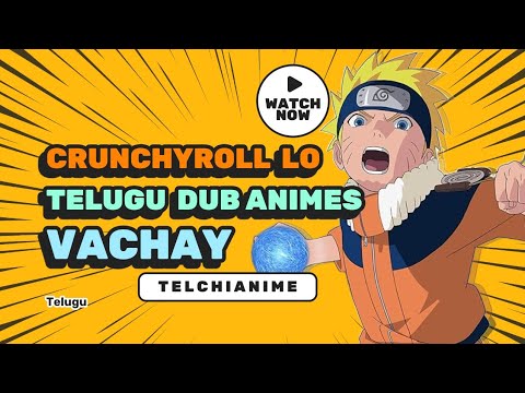Upcoming Telugu Dub Animes & Recent Telugu Dub Animes