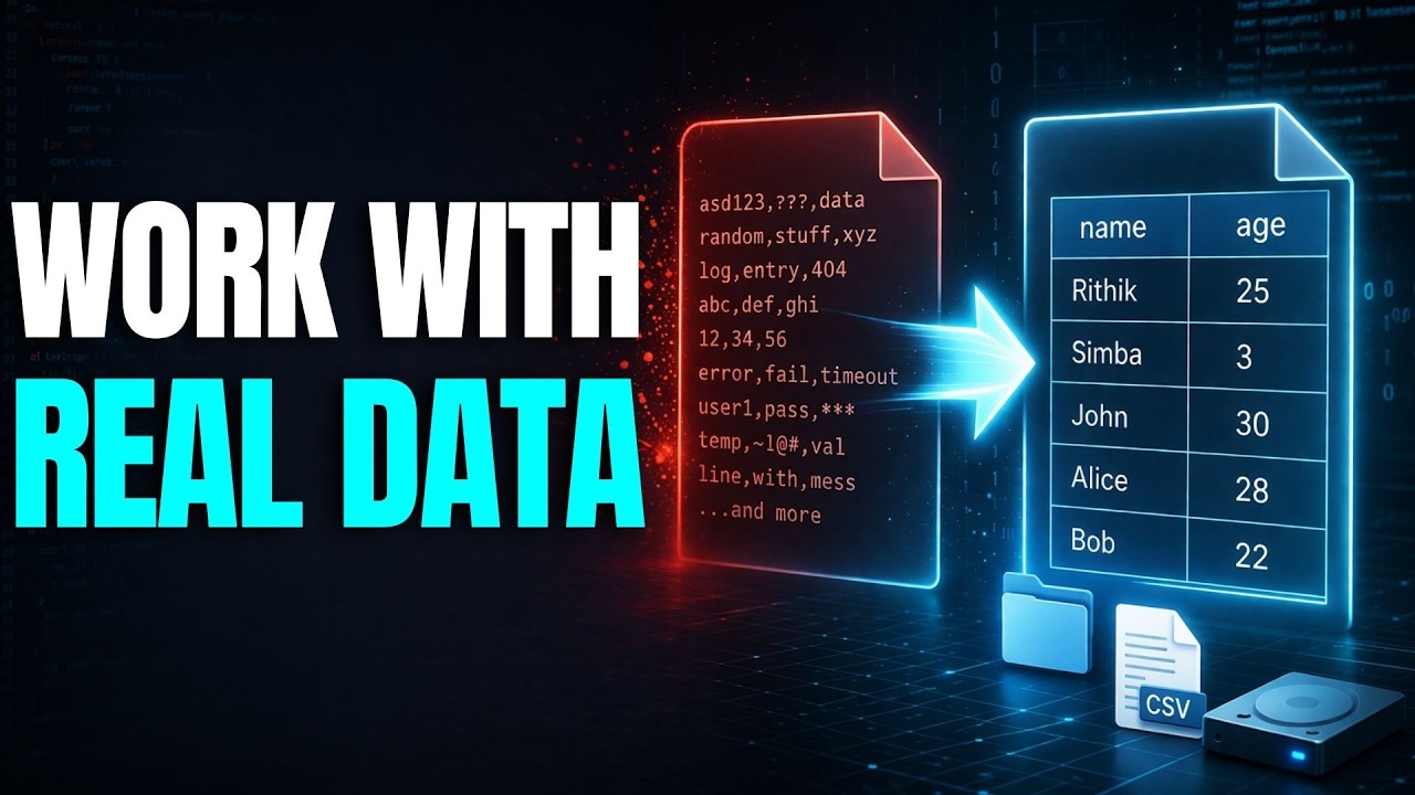 File Handling & CSV in Python | Read, Write Files (Beginner Friendly)