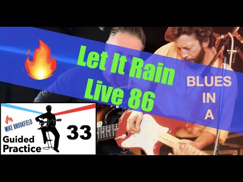 Eric Clapton - Let It Rain - LIve 86