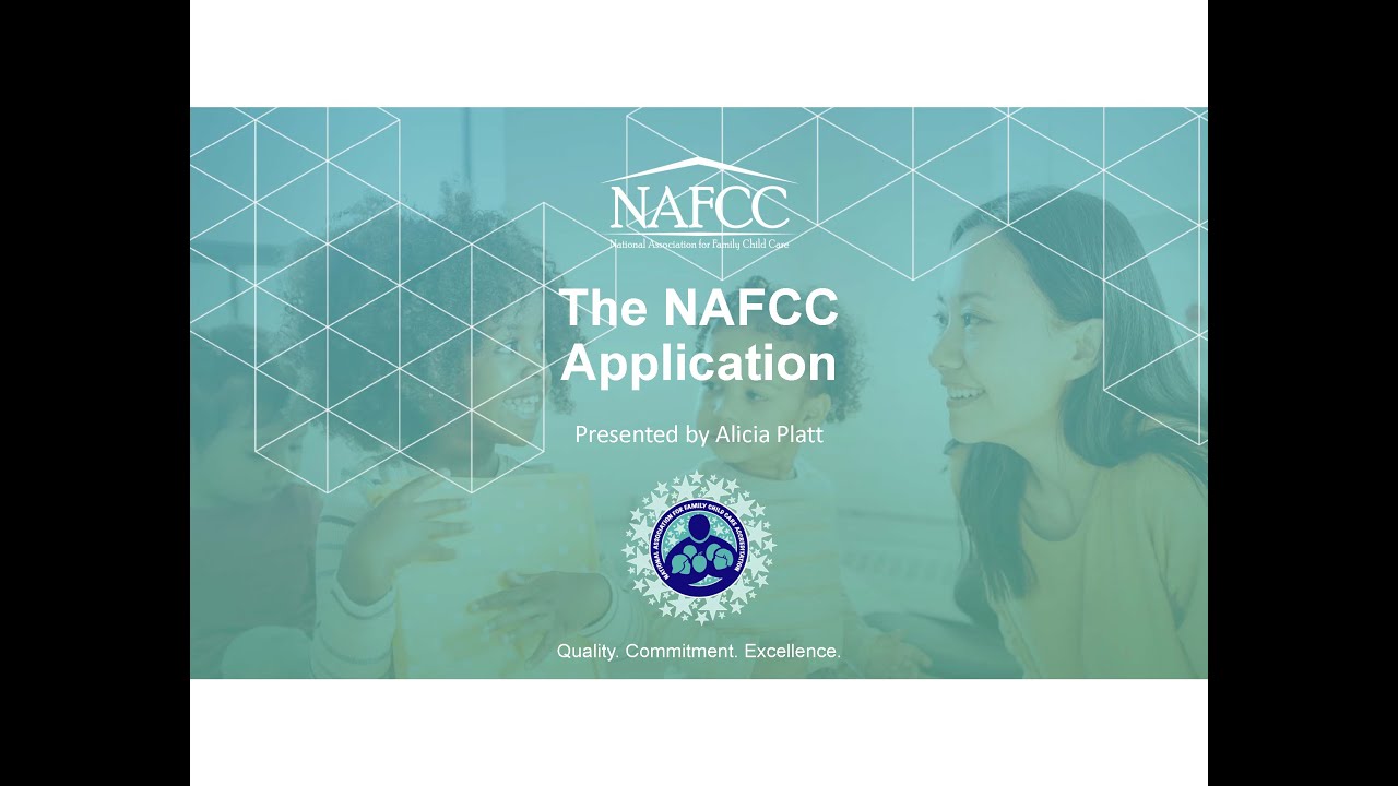 The NAFCC Accreditation Application