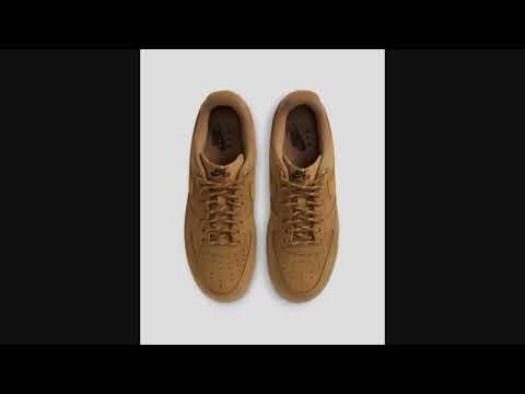 Nike Air Force 1 '07 WB. Shown: Flax/Gum Light Brown/Black/Wheat