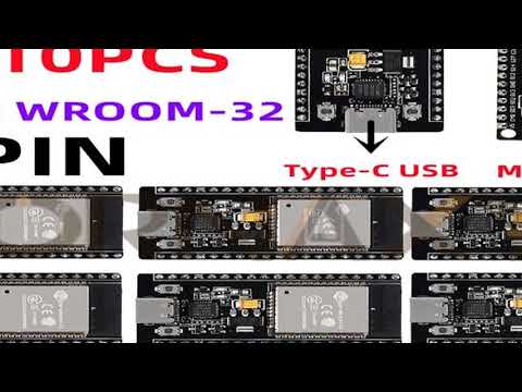 1-10PCS/ESP32 Development Board Type-C CP2102 WIFI Bluetooth Module Dual Core Wireless Module ESP-WR