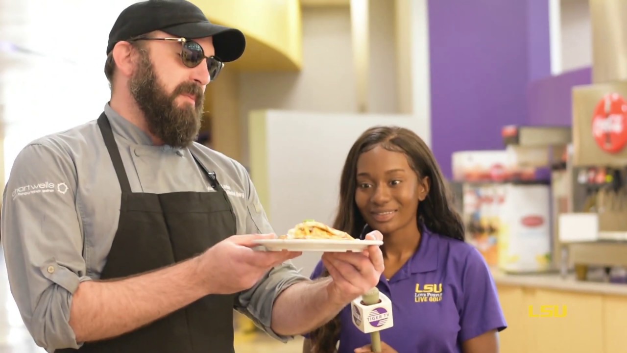 LSU Dining: Hack the Hall Double Stuffed Quesadilla