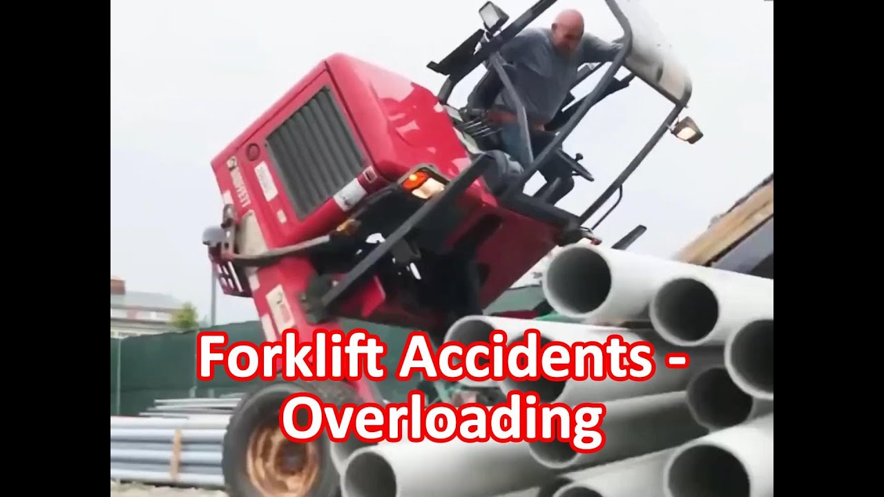 Forklift Accidents Caused by Overloading | Forklift Safety | Forklift Training | Forklift Fails
