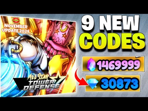 ⚠️UPDATE + 4X⚠️ALL STAR TOWER DEFENSE CODES 2024| NOVEMBER 2024 |ALL STAR TOWER DEFENSE CODES ROBLOX