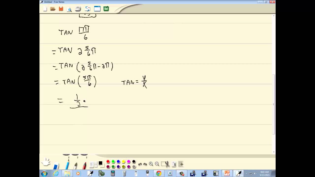 Trigonometry - Unit 2 Review
