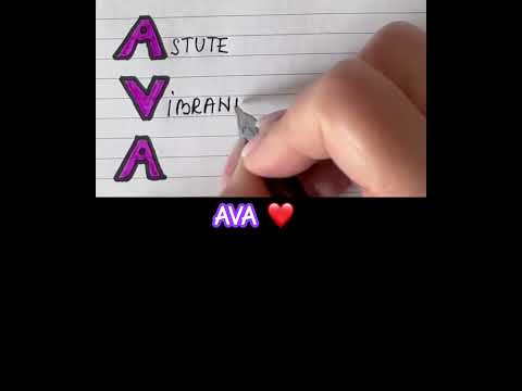 Meaning of the name AVA #meaning #name #ava