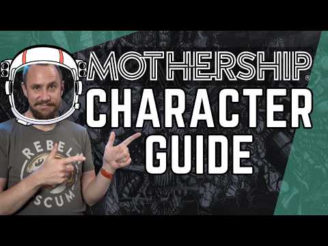 How to Play Mothership - Character Creation - Indie RPG Guide