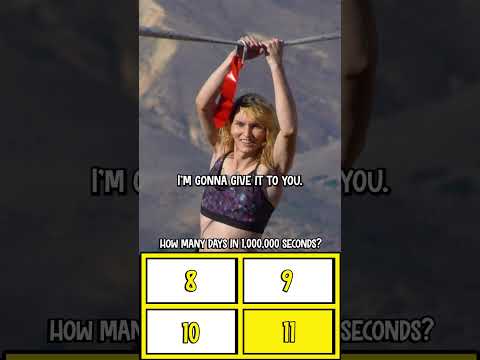 How Many Days Is 1,000,000 Seconds? #shorts