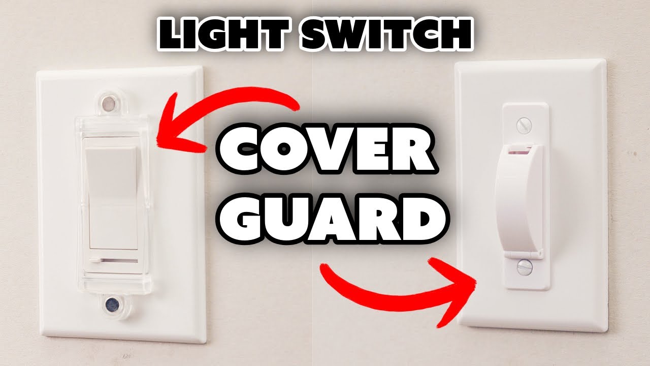 How To Install Light Switch Cover Guard Easy Simple