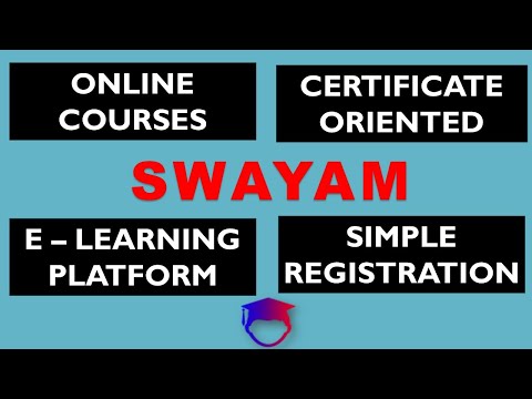 SWAYAM PORTAL - an online learning platform