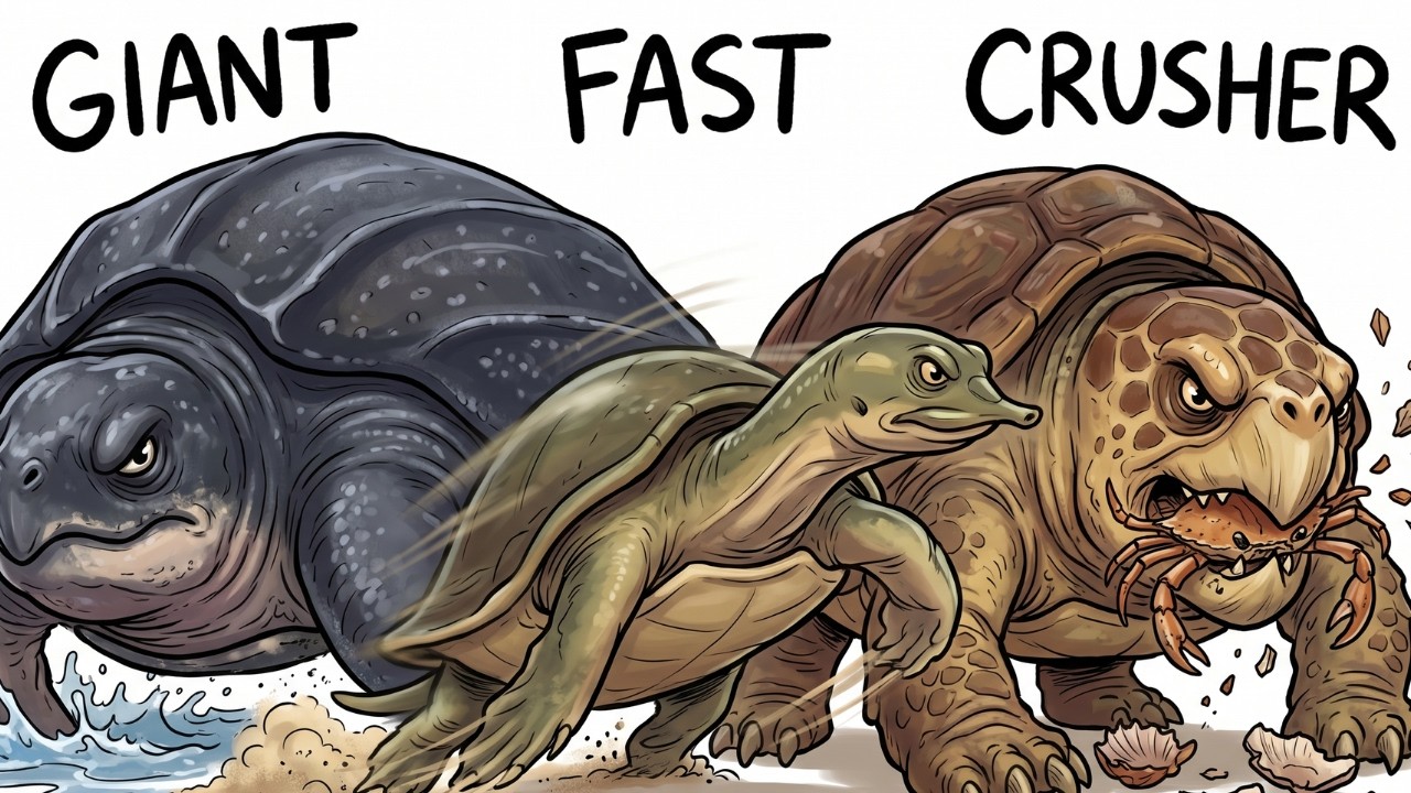 10 Most Popular Turtles Explained in 9 Minutes