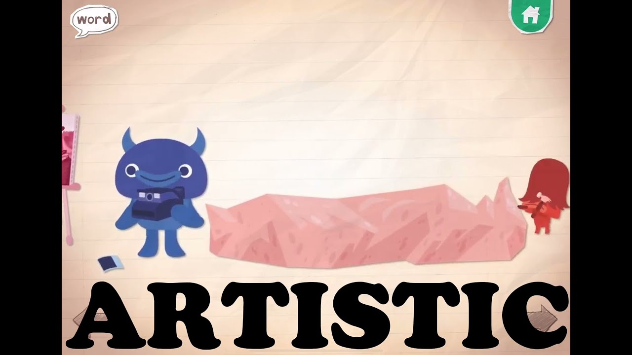 Endless Alphabet: Artistic