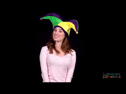 LED Mardi Gras Jester Hat