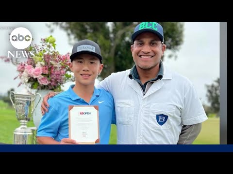 13-year-old looking to make golf history