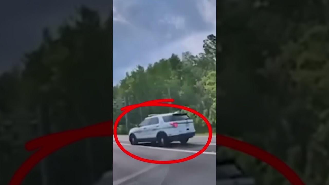 Crazy cop under investigation after this