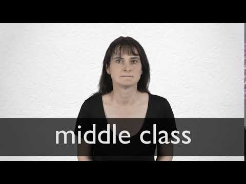 MIDDLE CLASS definition and meaning | Collins English Dictionary