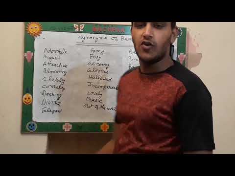 Synonyms of beautiful
