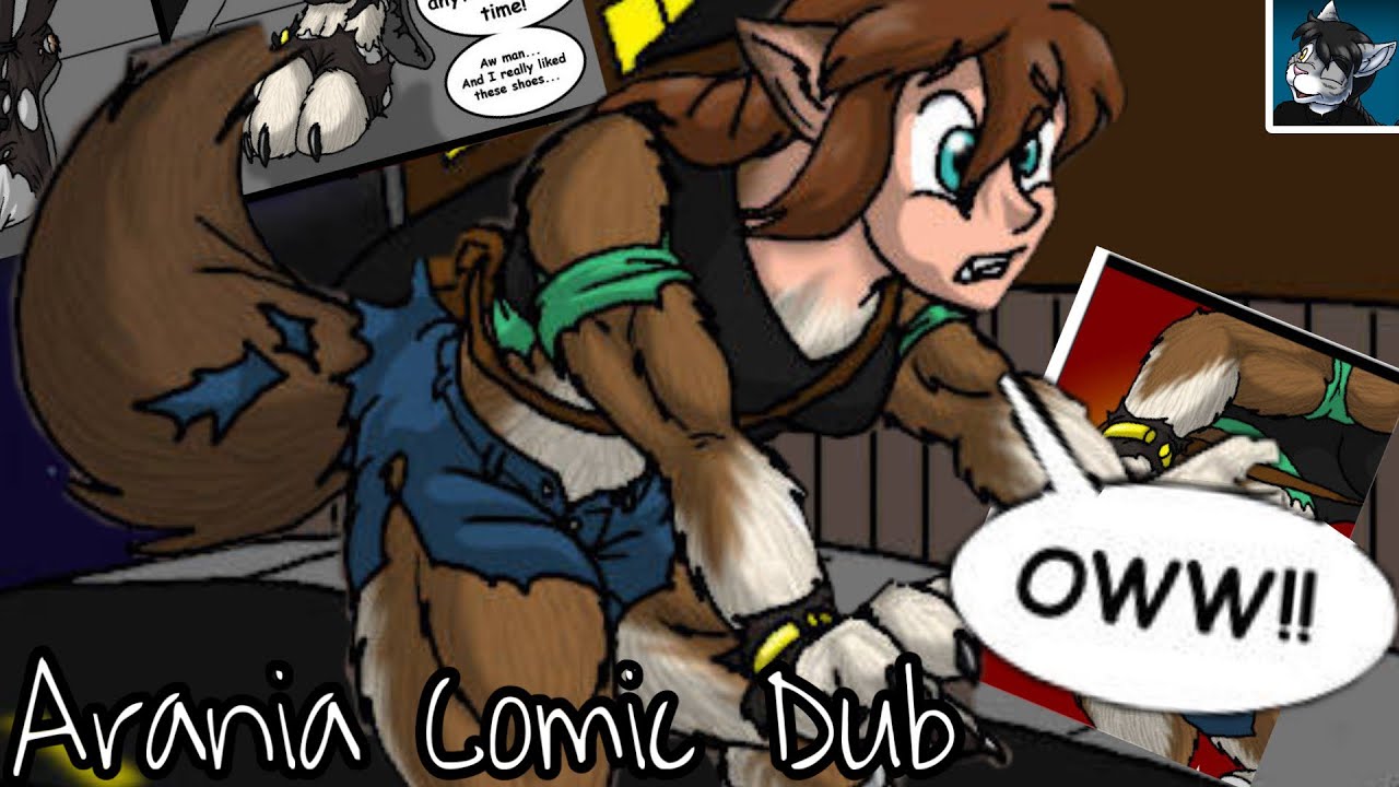 Arania Comic Dub - CatMonkShiro (Female Werewolf Transformation Comic Dub)