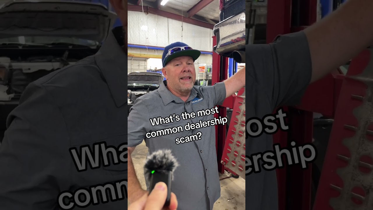 What's The Most Common Dealership Scam?
