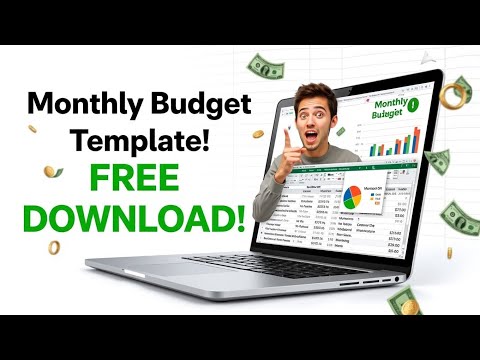 Monthly Budget Spreadsheet Bundle | Free Download
