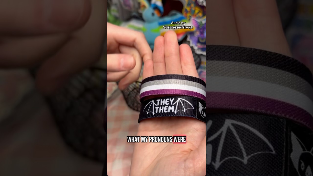 Pride bat bracelets and pins packing time :3#trans #theythem #anypronouns #asexual #bat