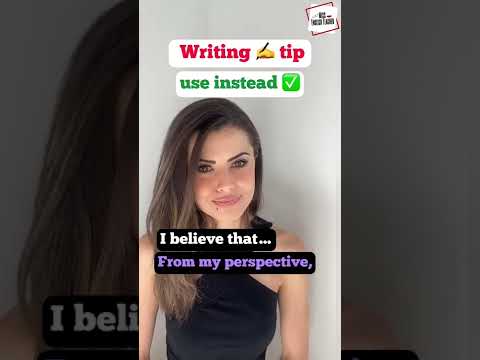 #synonyms for I think #ielts #ieltswriting #english