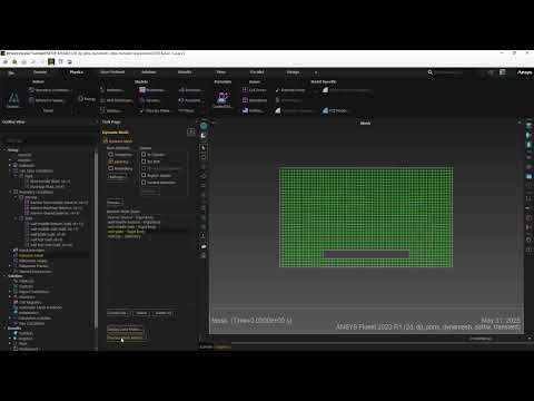 Fluent Dynamic Mesh 2 Fluid zones