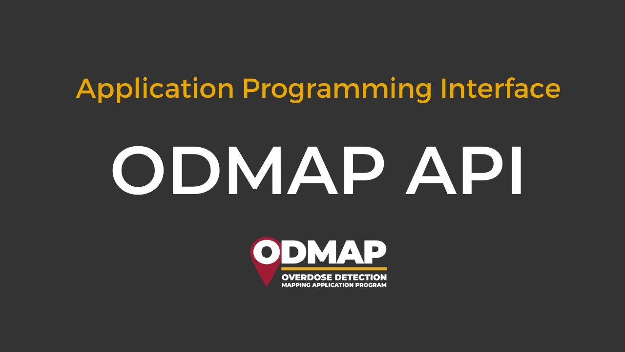 ODMAP Application Programming Interface (API)